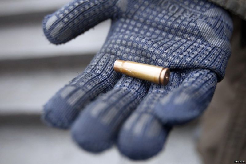 In pictures: Ukraine truce collapses - BBC News