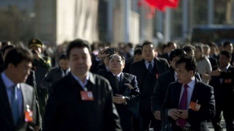 China congress reveals growth target and defence boost - BBC News