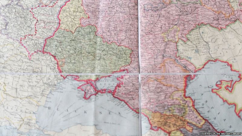 Ukraine maps chart Crimea's troubled past - BBC News