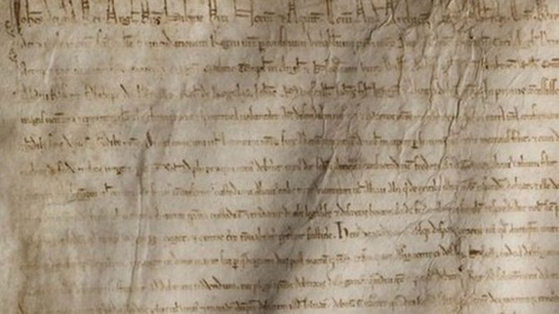 Lincoln's original copy of the Magna Carta to tour USA - BBC News