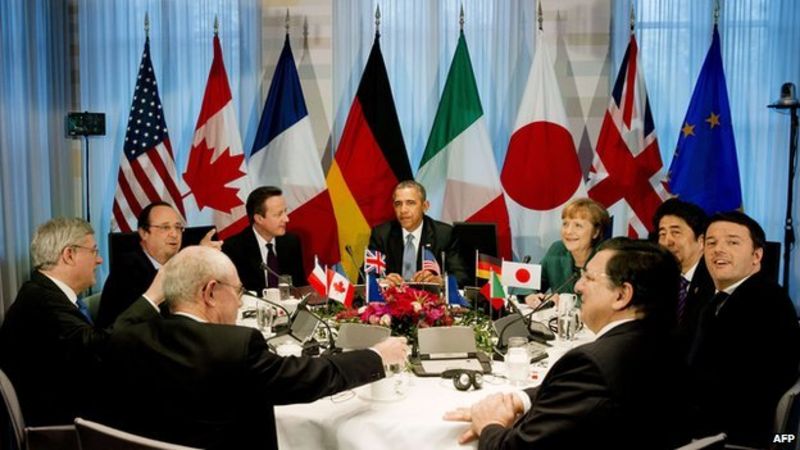 G8 summit 'won't be held in Russia' - BBC News