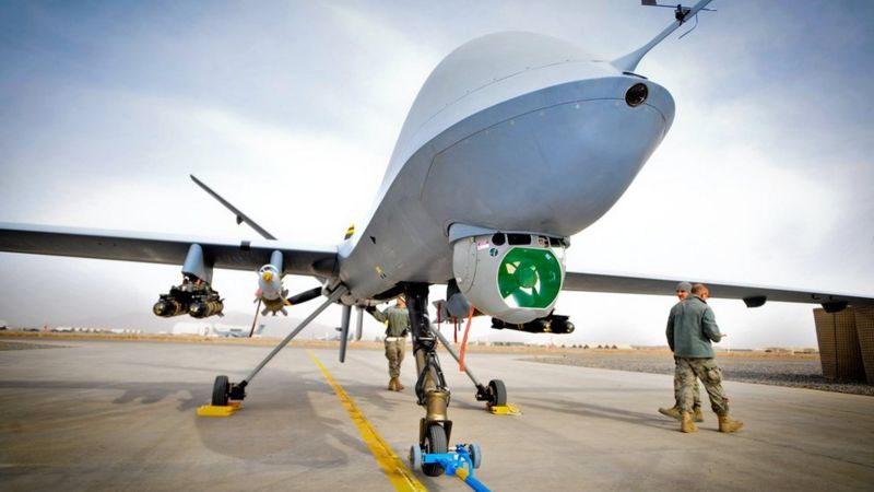 Pentagon to use drones to create remote wi-fi hotspots - BBC News