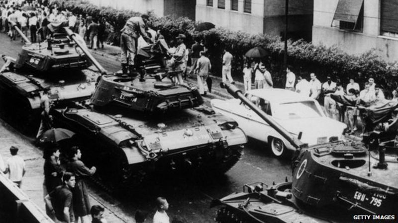 Remembering Brazil's decades of military repression - BBC News
