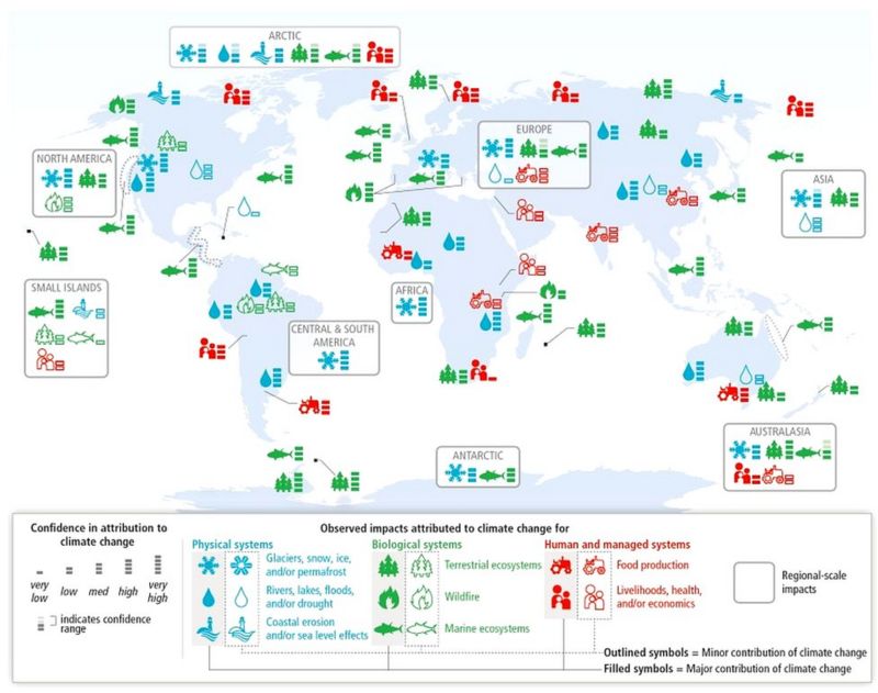 Climate impacts report: Key findings - BBC News