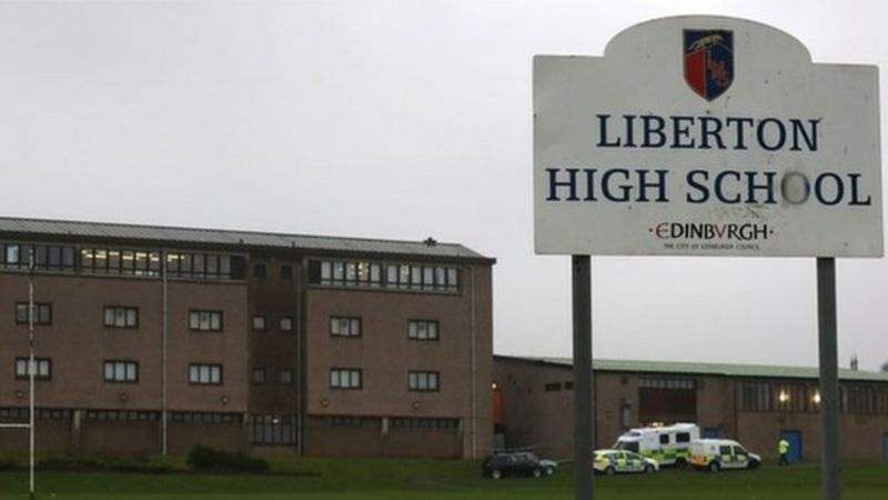 Pupil's wall death prompts checks across Edinburgh schools - BBC News