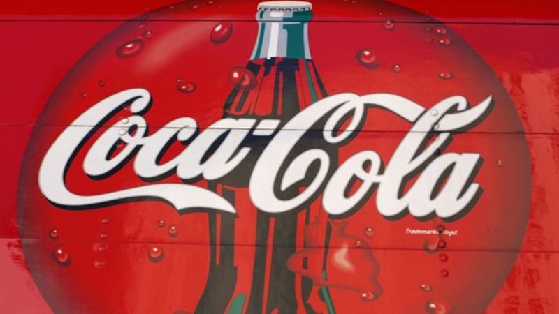 Coca-Cola's 15-year fizzy drinks sales high ends - BBC News