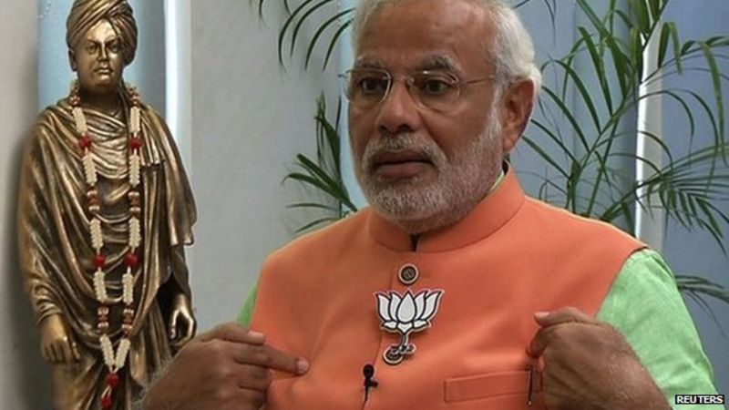 Indian media: Modi's interview - BBC News