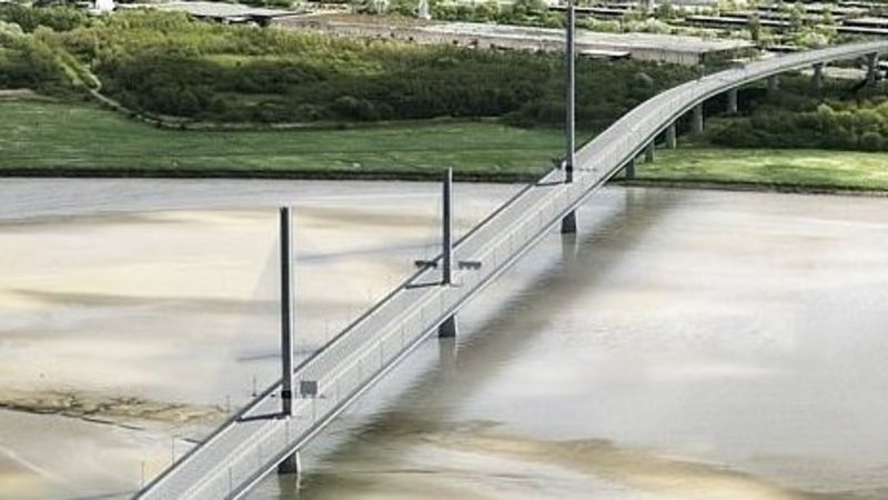 Mersey Gateway: Fireworks launch for new £600m bridge - BBC News