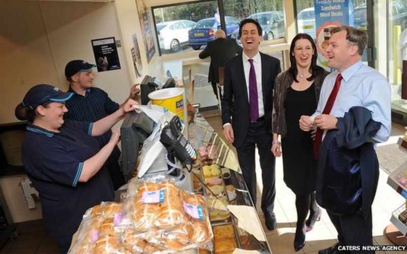 Why do politicians try so hard to eat like voters? - BBC News
