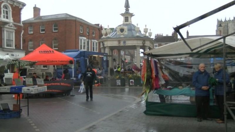 Beverley's Saturday Market re-launched after £2.6m upgrade - BBC News