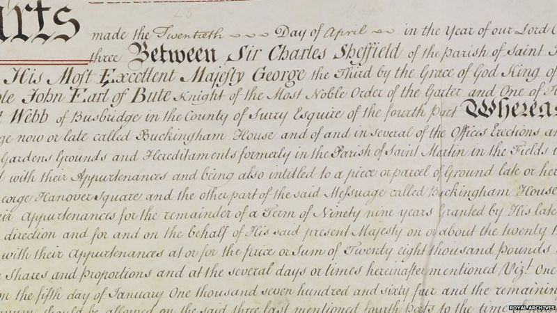 Royal Archive documents revealed at Windsor Castle - BBC News
