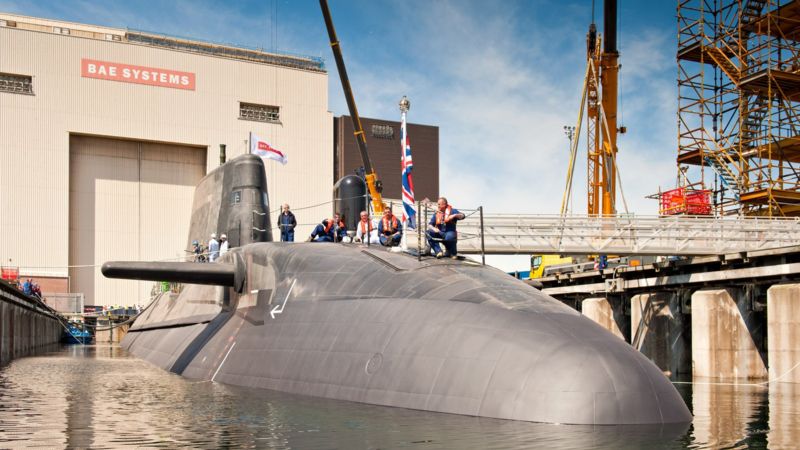 Fifth Astute-class submarine officially named Anson - BBC News