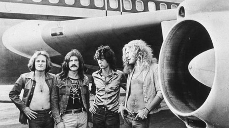 The Machynlleth cottage that inspired Led Zeppelin - BBC News