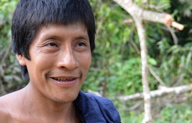 Giving the Amazon rainforest back to the Awa tribe - BBC News