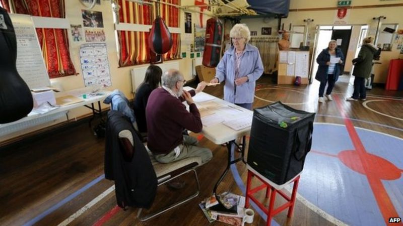 Election 2015: England's peculiar polling stations - BBC News
