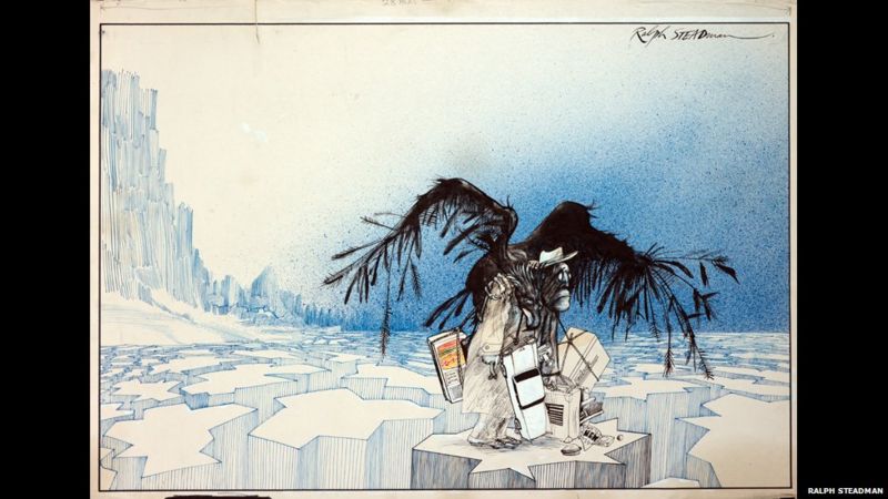 In Pictures: Ralph Steadman retrospective - BBC News