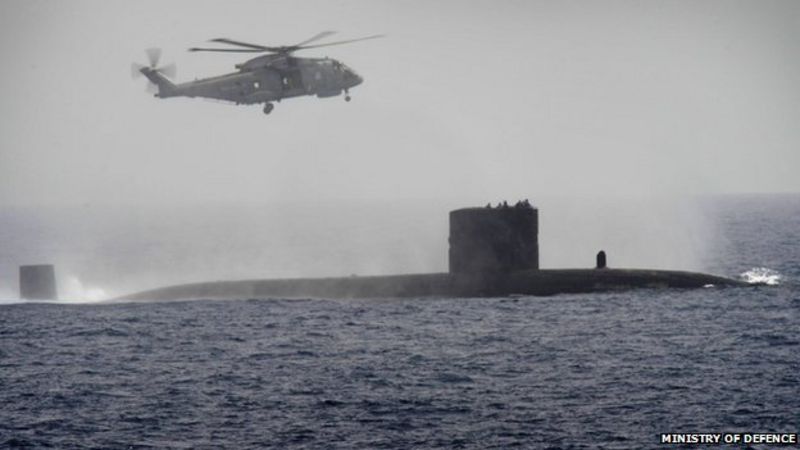 HMS Turbulent submarine crew hit by heat exhaustion - BBC News
