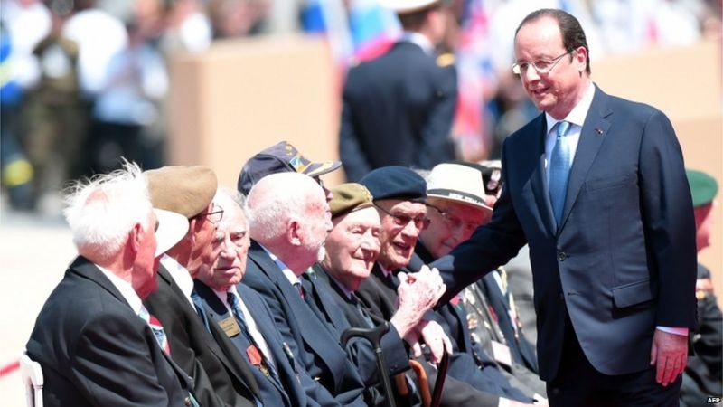 In pictures: D-Day assault remembered - BBC News
