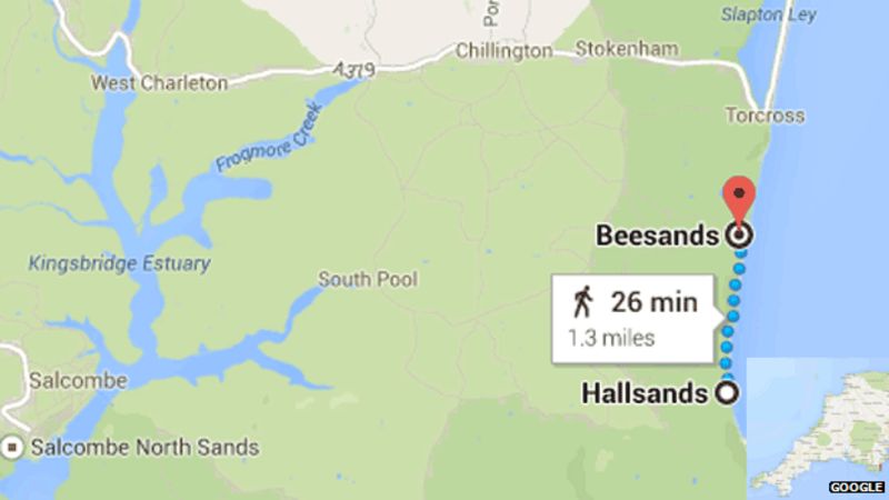 Hallsands community anger at storm damage repair policy - BBC News