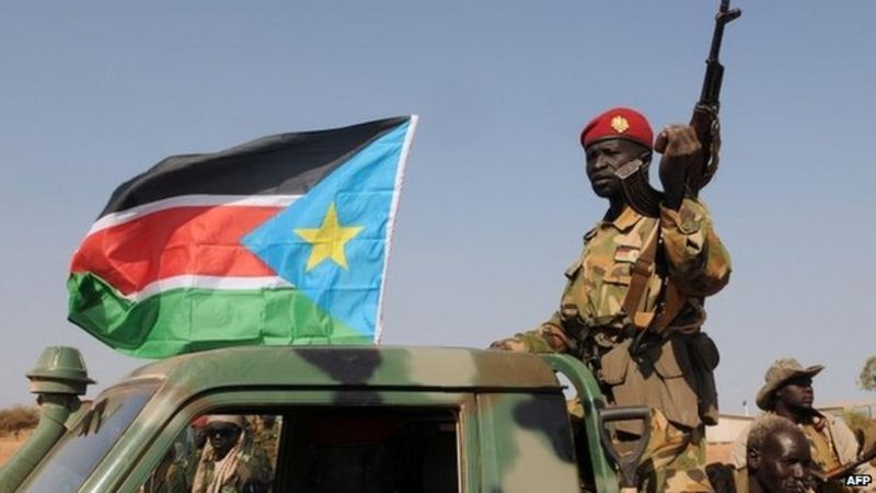 South Sudan government and rebels 'agree to end fighting' - BBC News