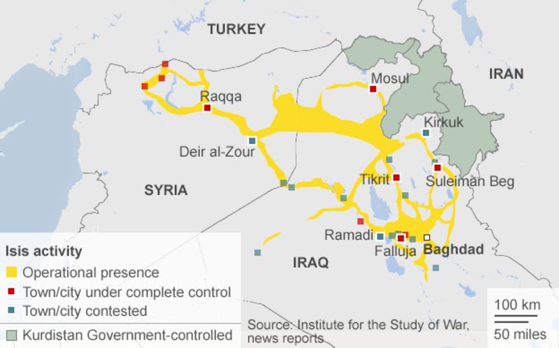 Iraq conflict: Iran's Rouhani 'ready to help' - BBC News