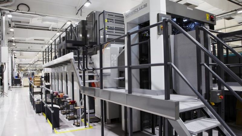 De La Rue: Licensed to print money - BBC News