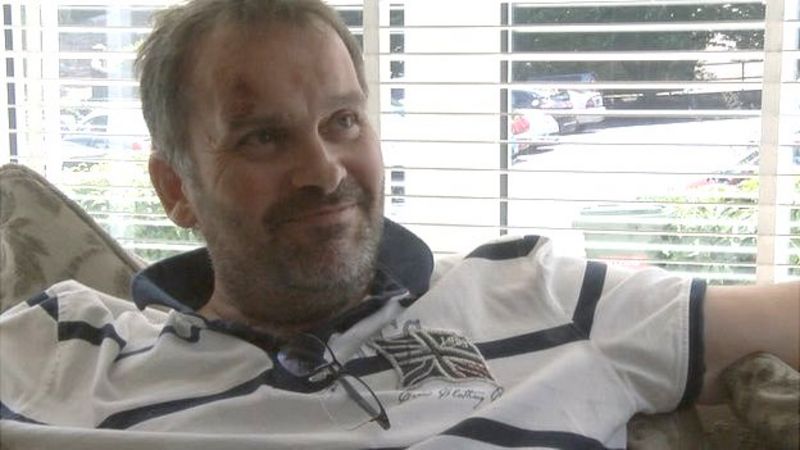 Accident victim Ben Remfrey jokes Guernsey 'more dangerous than Libya ...