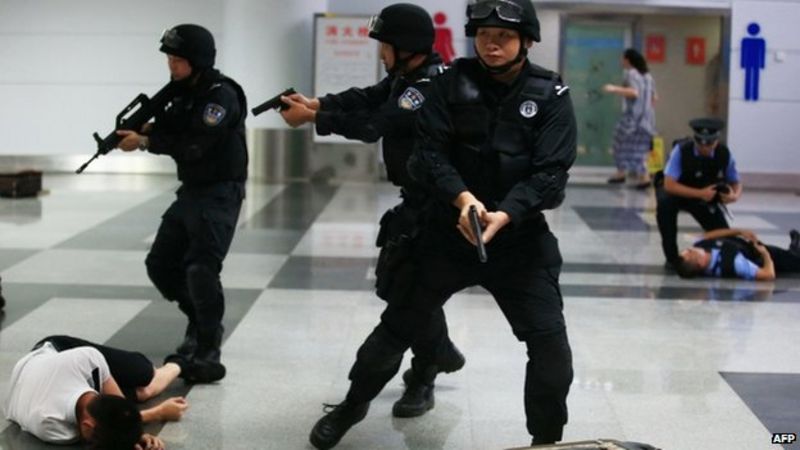 China media: 'Anti-terror' campaign - BBC News