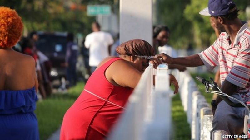 Two dead and seven wounded in late-night Miami shooting - BBC News