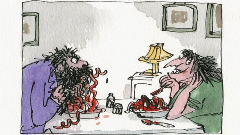 Quentin Blake opens House of Illustration - BBC News