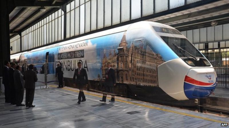 Turkey launches high-speed Istanbul-Ankara rail link - BBC News