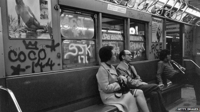 Great Art? The graffiti of the New York subway - BBC News