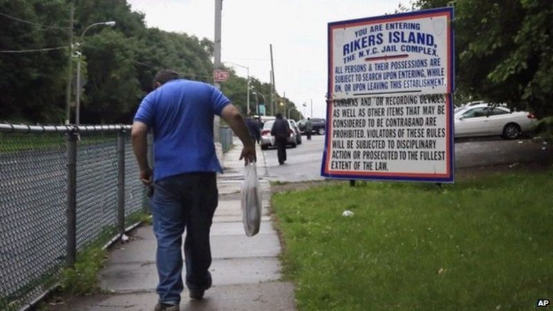 Rikers Island: Tales from inside New York's notorious jail - BBC News