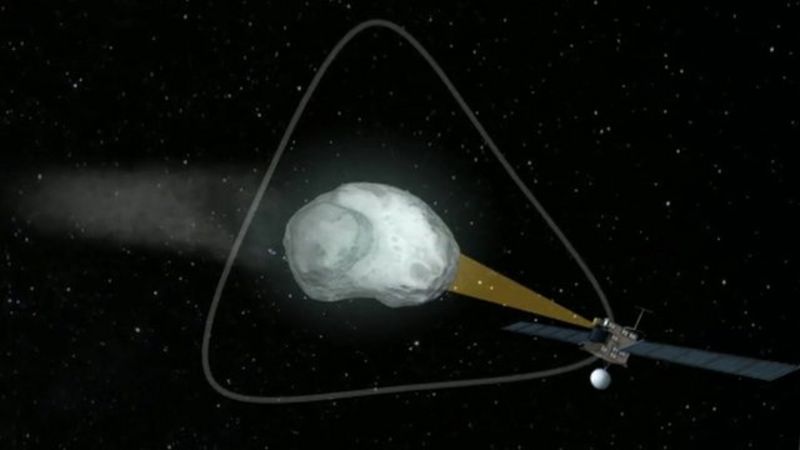 Europe's Rosetta probe goes into orbit around comet 67P - BBC News