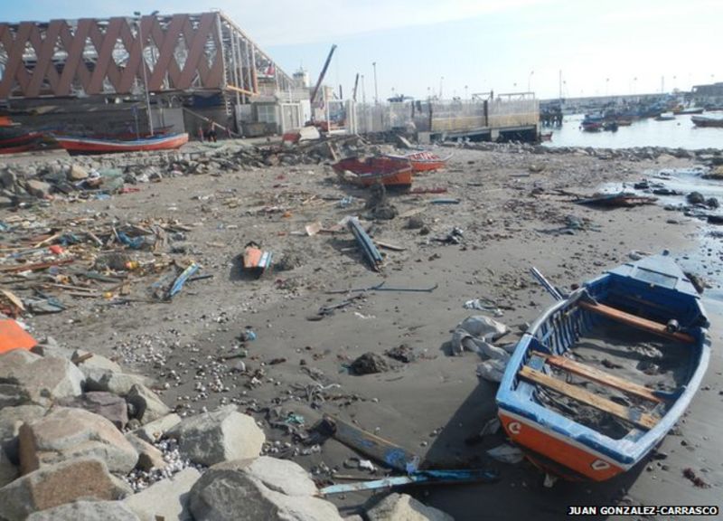 Chile quake hazards remain high - BBC News