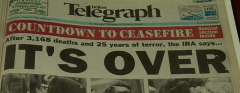 'It's Over': Reporting the IRA ceasefire 20 years ago - BBC News
