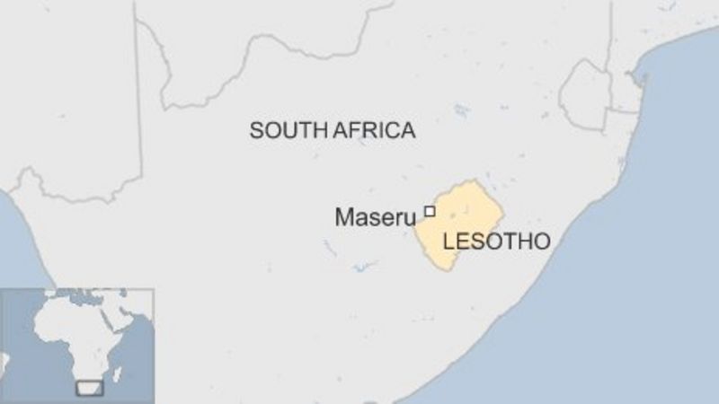 Lesotho 'coup' forces PM Thabane to South Africa - BBC News