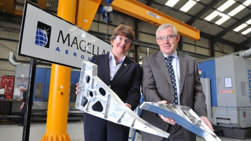 Aerospace firm Magellan creates 47 new jobs in Greyabbey - BBC News