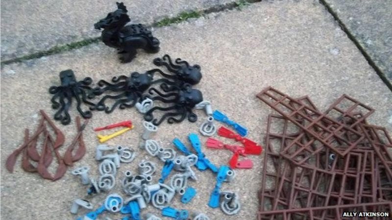 Mapped: The beaches where Lego washes up - BBC News