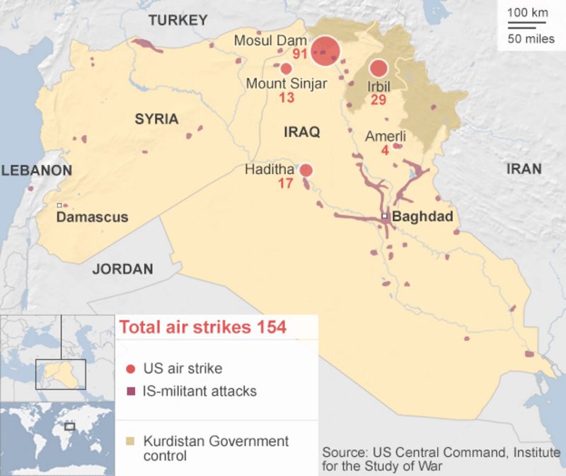 Arab states 'offer help with air strikes' against Islamic State - BBC News