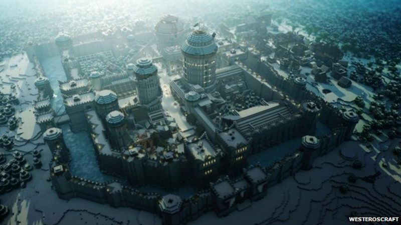Seven spectacular Minecraft creations - BBC News