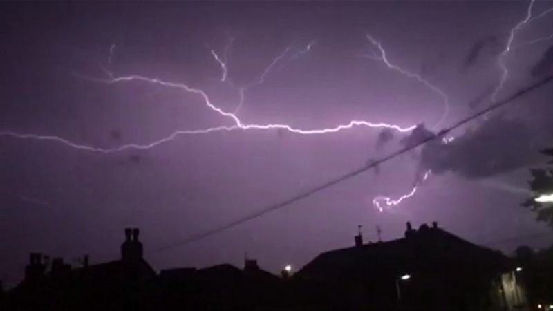 Thursday's Thunderstorms - BBC Weather