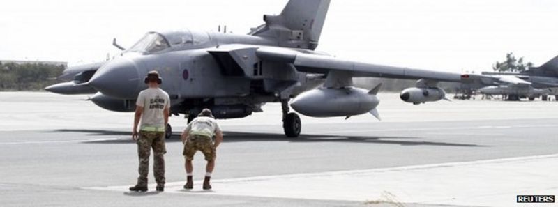 RAF jets sent on Iraqi combat mission against IS - BBC News