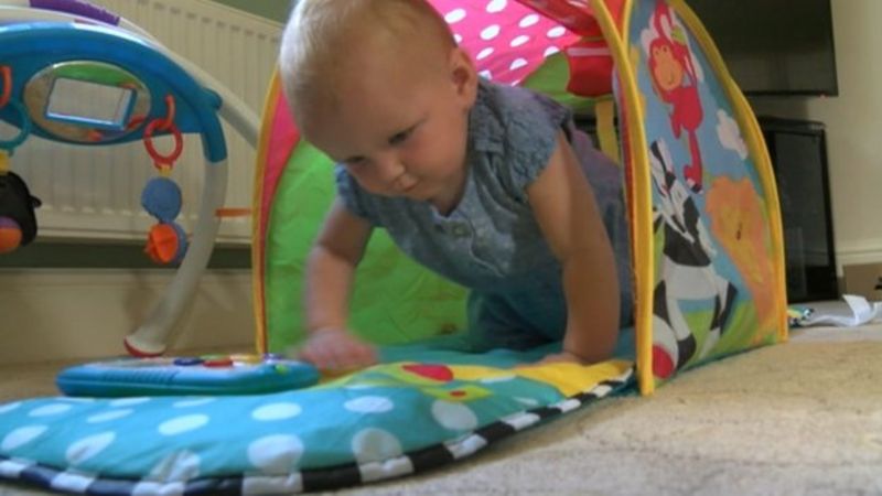 'Abuse' row over baby's Mongolian blue spot birthmark - BBC News