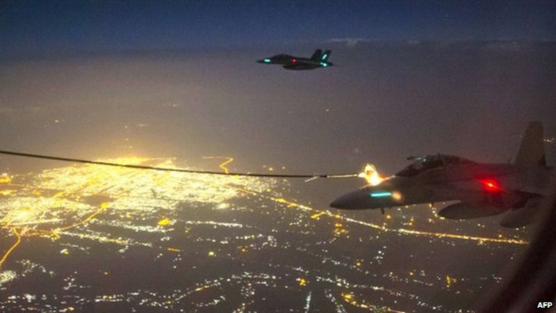 Australia in first Islamic State bombing raid in Iraq - BBC News