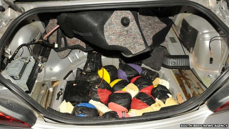 Heroin worth £37m revealed in imported car X-ray - BBC News