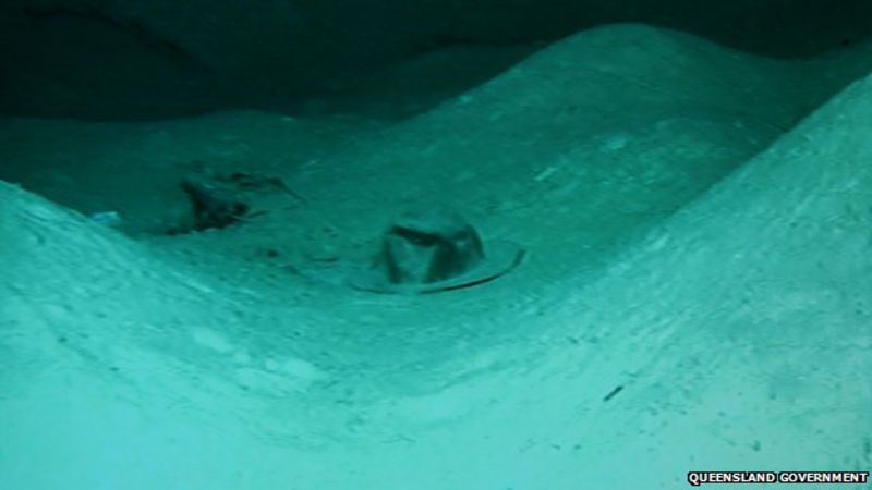 The search for Australia's lost hospital ship - BBC News