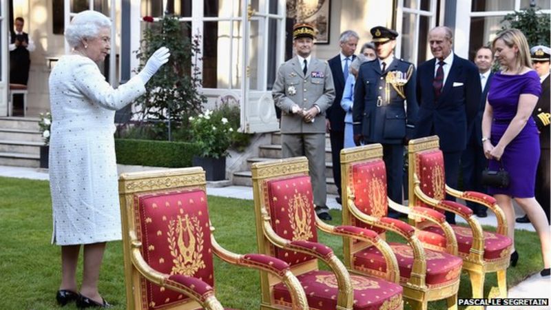 Scandalous tales from the British embassy in Paris - BBC News