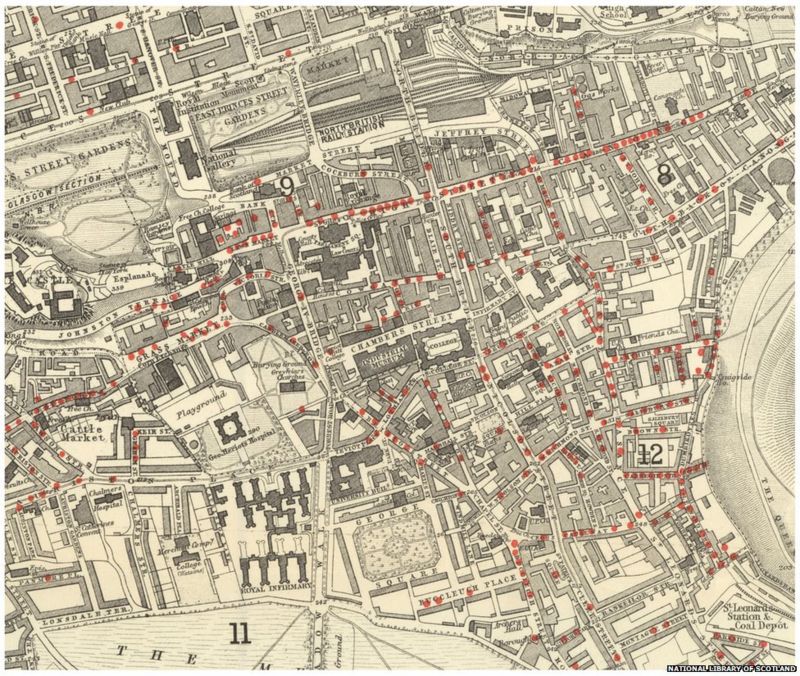 Edinburgh: Mapping the City - BBC News