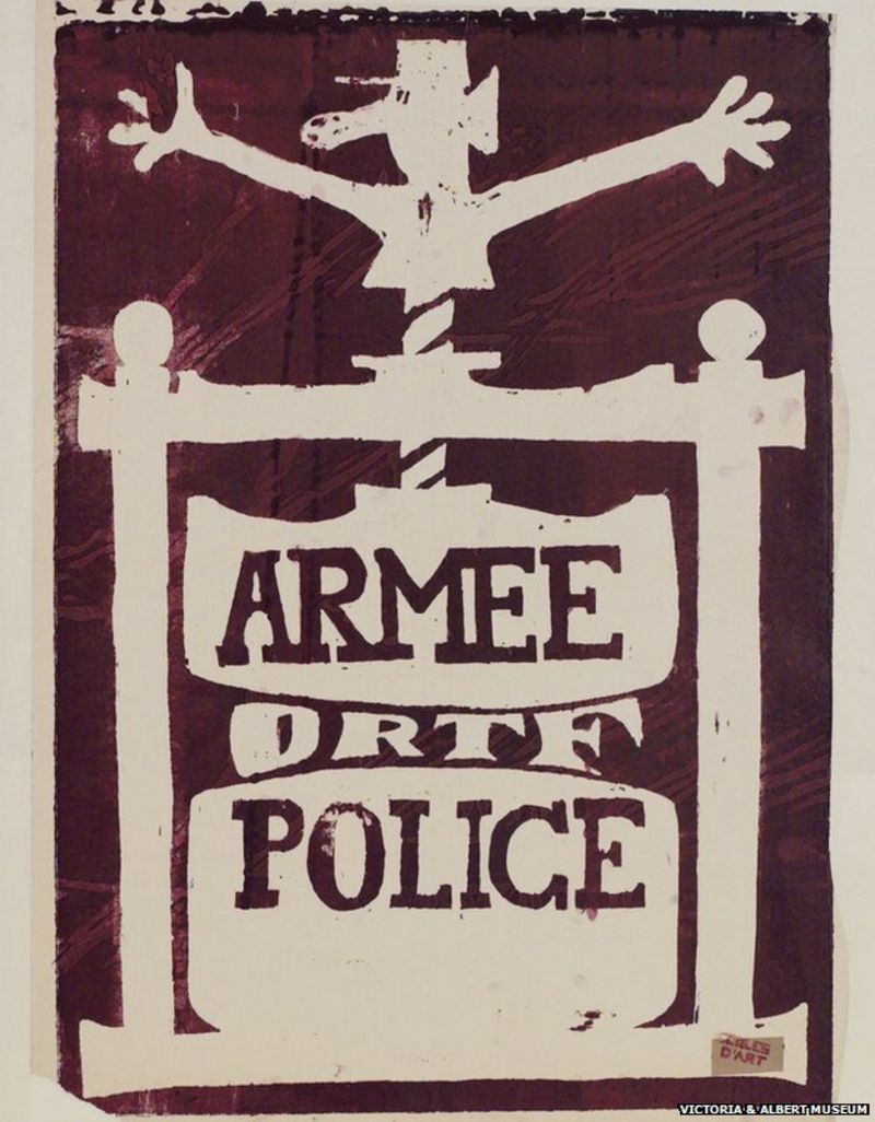 In Pictures: Dundee exhibition of protest poster art - BBC News